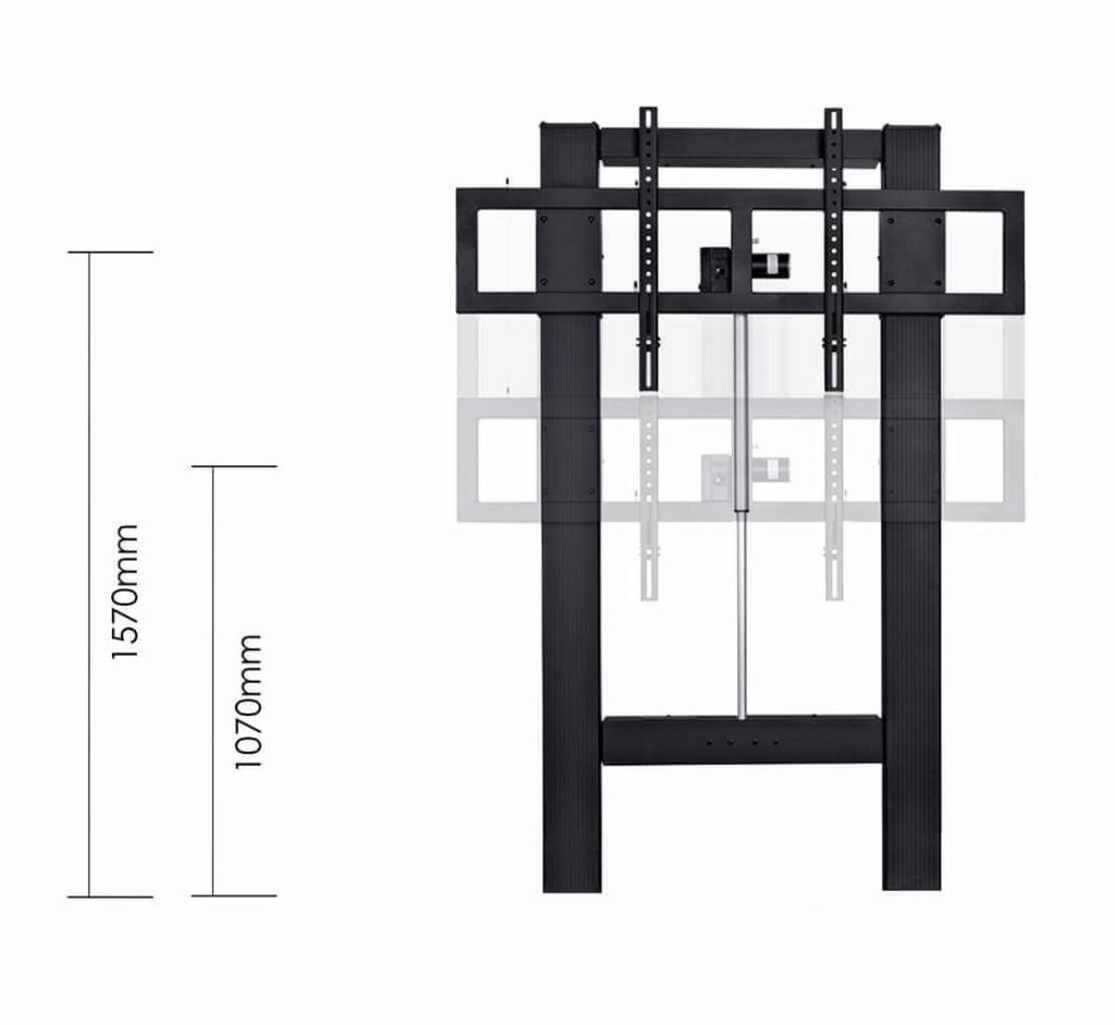 Wall Mount Height Adjustable System - Actuator Lift - Empowered Learning